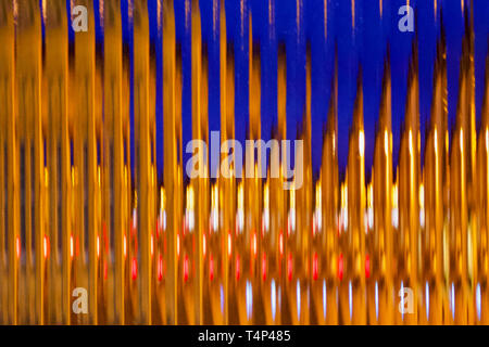 Early morning car lights through an opaque window Stock Photo - Alamy