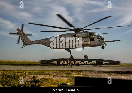 A five-bay Medium Girder Bridge attached to a 32- foot Type V platform ...