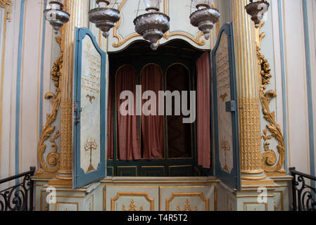 CAVAILLON, FRANCE / AUGUST 15, 2016: A wooden model of the seven ...