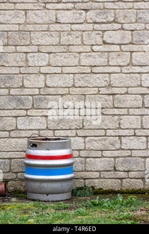 background of stone wall with red stripes, texture Stock Photo - Alamy