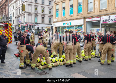 Scottish fire and rescue training centre and headquarters in Cambuslang ...
