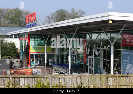 main street of crumlin village county antrim northern ireland Stock ...
