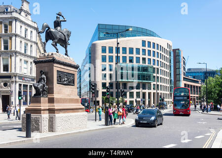 Statue of Prince Albert Holborn Circus Stock Photo - Alamy