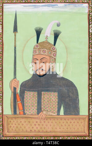 Tamerlane. Portrait of the Turco-Mongol conqueror, Timur ( 1336-1405 ...