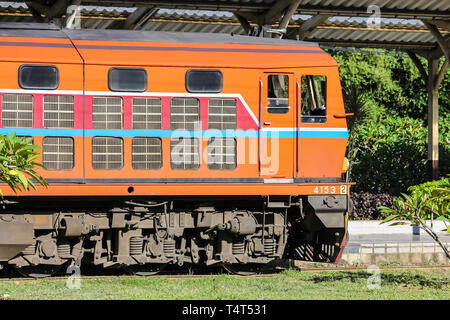 Chiangmai, Thailand - September 12 2012: Passenger Car For Train ...