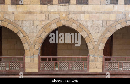 Courtyard of caravanserai (Wikala) of al-Ghuri Stock Photo - Alamy