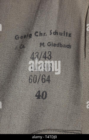 A field cap and jacket M 43 of an NCO in a reconnaissance detachment of ...