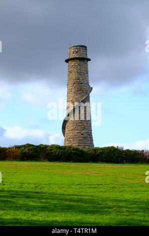 leadmines chimney, ballycorus, county dublin Stock Photo - Alamy