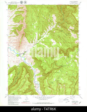 Gateway, Colorado, map 1960, 1:24000, United States of America by ...