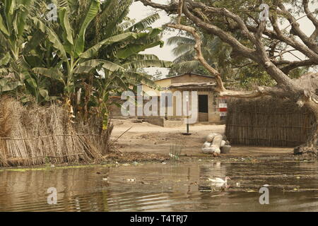Countryside in Togo, Villagelife Stock Photo - Alamy
