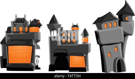 Medieval castle icon image Stock Vector Image & Art - Alamy