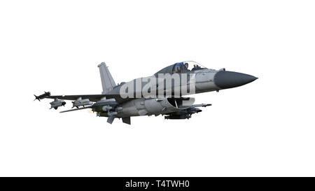 bottom view of a military fighter jet aircraft in flight Stock Photo ...