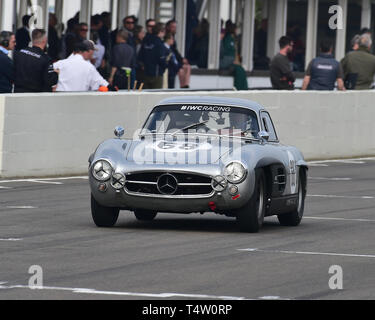 The 1954 Mercedes-Benz 300SL Gullwing owned by Sam Posey on display at ...
