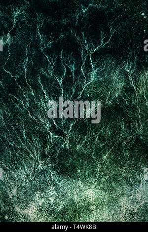 The macro structure, pattern and crystals of newly formed ice called ...