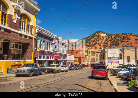Downtown Bisbee in the Mule Mountains of southern Arizona Stock Photo - Alamy