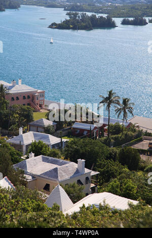 Bermuda, Atlantic Ocean, St George's Parish, historic town of St ...