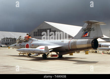 Lockheed F-104 Starfighter of Japan Air Self Defense Force at Fuchu Air ...