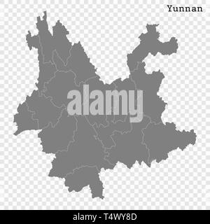 Yunnan Province (Administrative divisions of China, China, People's ...