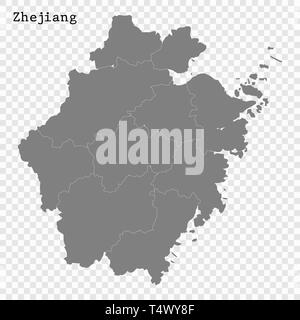 Zhejiang Province (Administrative divisions of China, China, People's ...