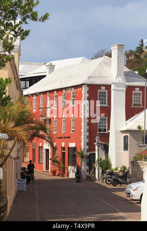Historic Town of St. George's, UNESCO World Heritage Site, in Bermuda ...
