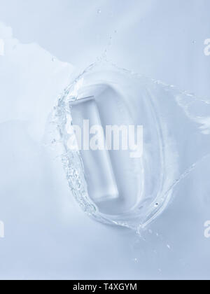 Water Splash closeup from Top View, abstract art Stock Photo - Alamy
