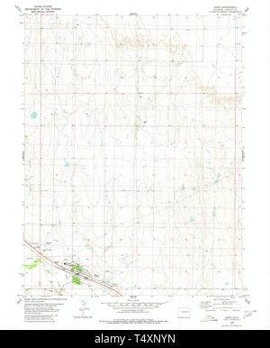Hugo, Colorado, map 1980, 1:24000, United States of America by Timeless ...