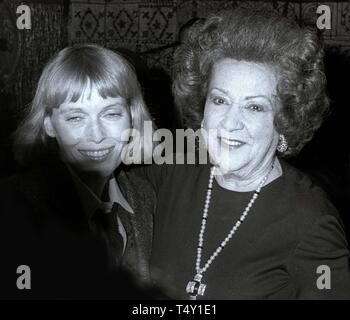 Mia Farrow Ethel Merman 1979 Photo By John Barrett/PHOTOlink Stock ...