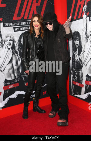 Premiere Of Netflix's "The Dirt" Featuring: Seraina Schönenberger, Mick ...