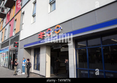 Wembley Central tube station Stock Photo - Alamy