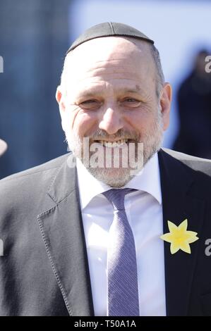 Chief Rabbi of Poland Michael Schudrich is seen in Gdansk, Poland on 20 ...