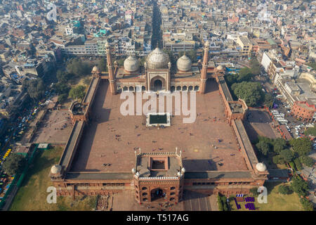 Aerial view of Jama Masjid Stock Photo - Alamy