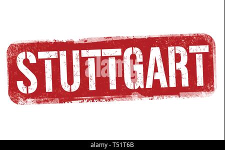 Emblem of Stuttgart. City of Germany. Vector illustration Stock Vector ...