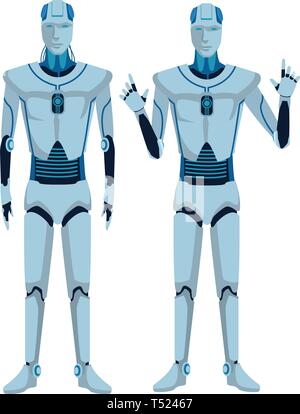 humanoid robots avatar Stock Vector Image & Art - Alamy