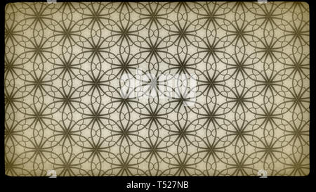 Ecru Vintage Decorative Floral Pattern Wallpaper Design Stock Photo - Alamy