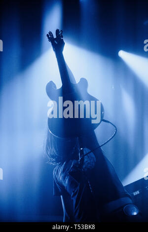 Netherlands, Tilburg - April 14, 2019. The American sludge metal band ...