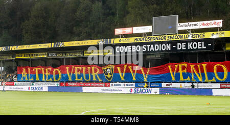Venlo, Netherlands. 20th Apr, 2019. football, Dutch Eredivisie Season ...