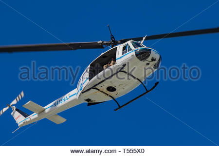 Bell Huey American helicopter Stock Photo: 150551736 - Alamy