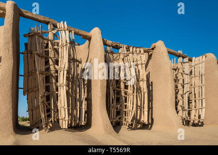 Ancient Windmills, Nashtifan, Razavi Khorasan Province, Iran Stock ...