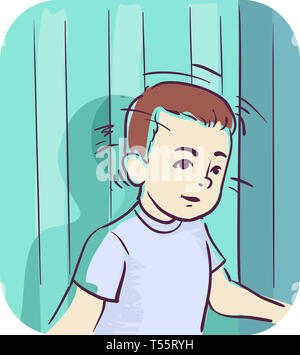 Banging head against the wall Stock Photo - Alamy
