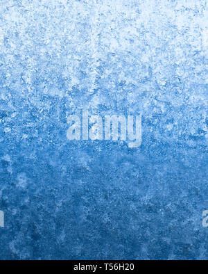 Cold blue frosty winter textured ice background Stock Photo - Alamy