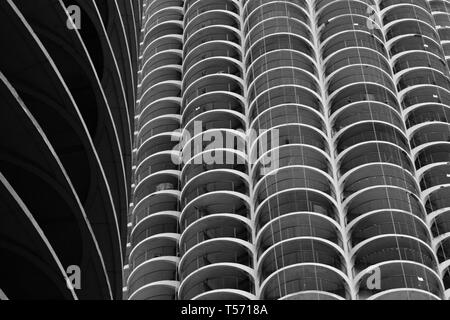 Marina City Towers (Corn Cob Towers, famous Chicago architecture ...