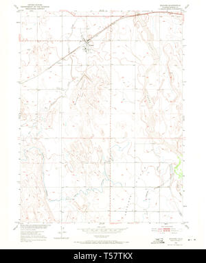 Wiggins, Colorado, map 1950, 1:24000, United States of America by ...