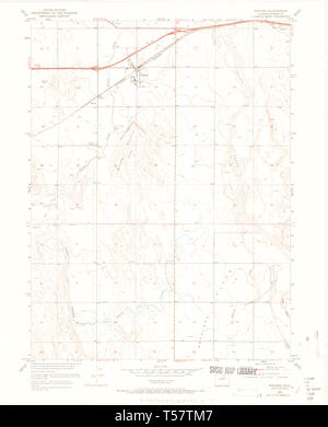 Wiggins, Colorado, map 1950, 1:24000, United States of America by ...