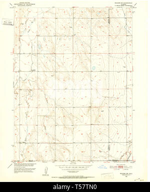 Wiggins, Colorado, map 1950, 1:24000, United States of America by ...
