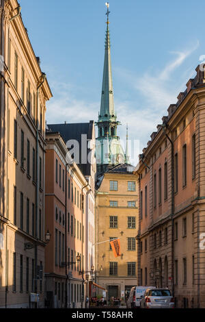 The German Church or St. Gertrude's Church. Gamla Stan Old Town ...