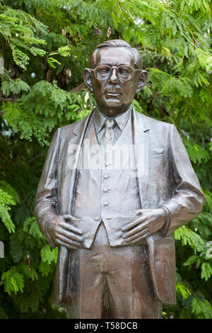 Statue of Claude D. Pepper in Bayfront Park, Miami, Florida, USA Stock ...