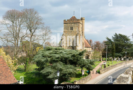 St Mary's Church, Battle, East Sussex, England Stock Photo - Alamy