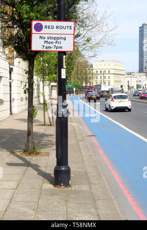 Urban Clearway UK Sign Stock Photo - Alamy
