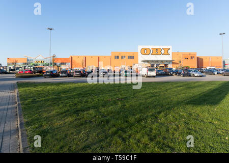 OBI store in Elmshorn, Germany. OBI is the largest DIY retailer in ...
