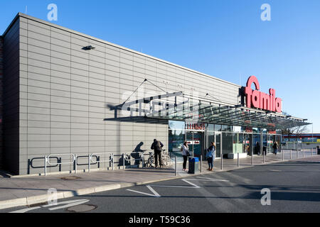 Famila supermarket in Kaltenkirchen. Famila is a retail company with ...